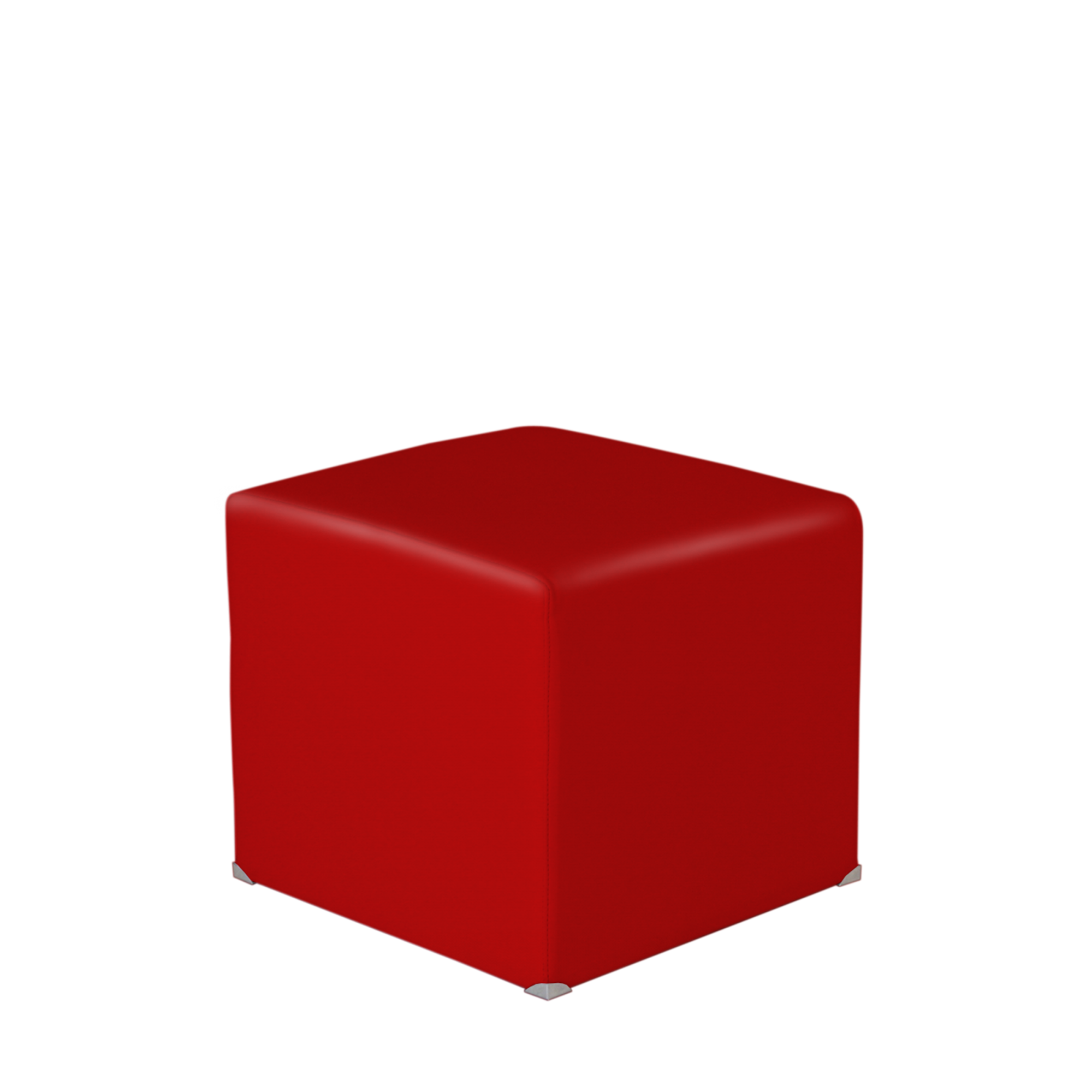 Puff Square 45 Red, Rental